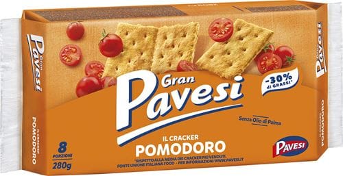 Crackers Gran Pavesi Pomodoro 280gr - Sia Italia
