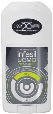 Deodorant Stick Infasil Men Dry 50ml - Sia Italia