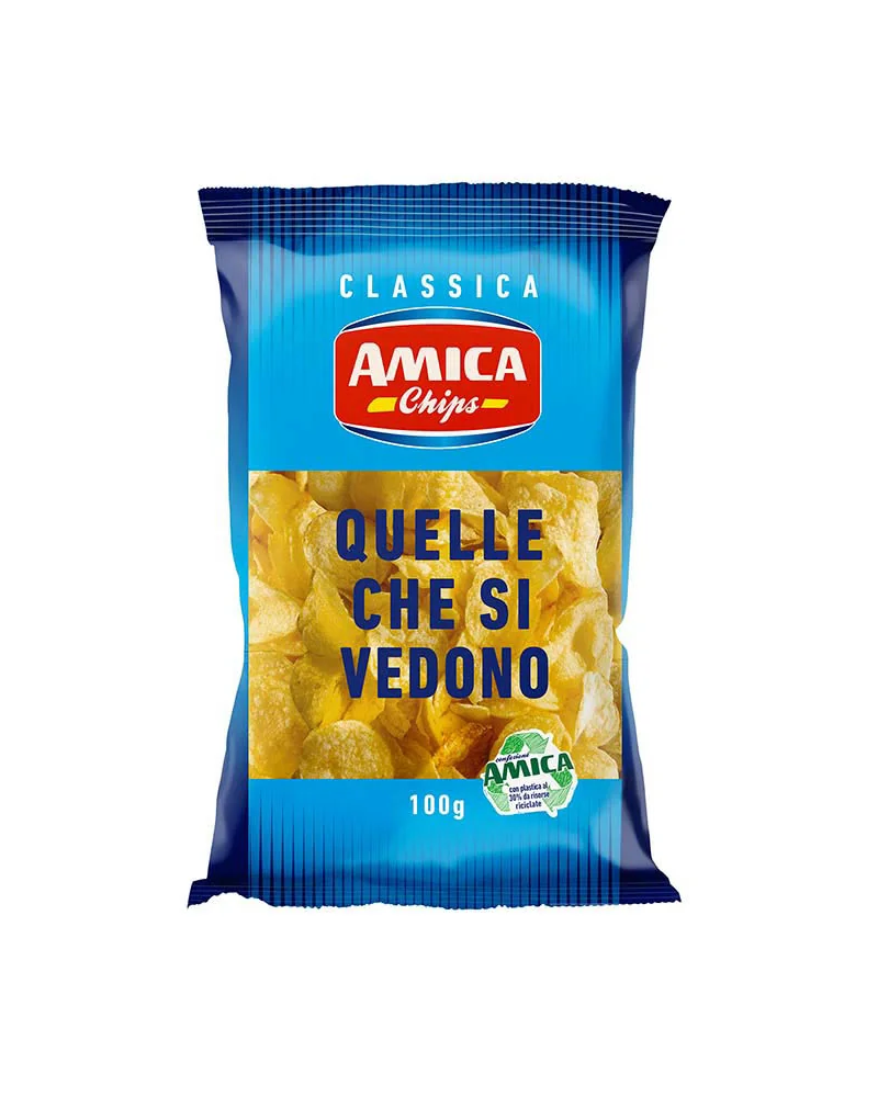 Chipsuri cu Sare Amica Clasic 100g - Sia Italia