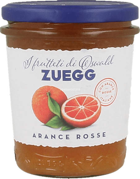 Dulceata de Portocale Rosii Zuegg 320g - Sia Italia