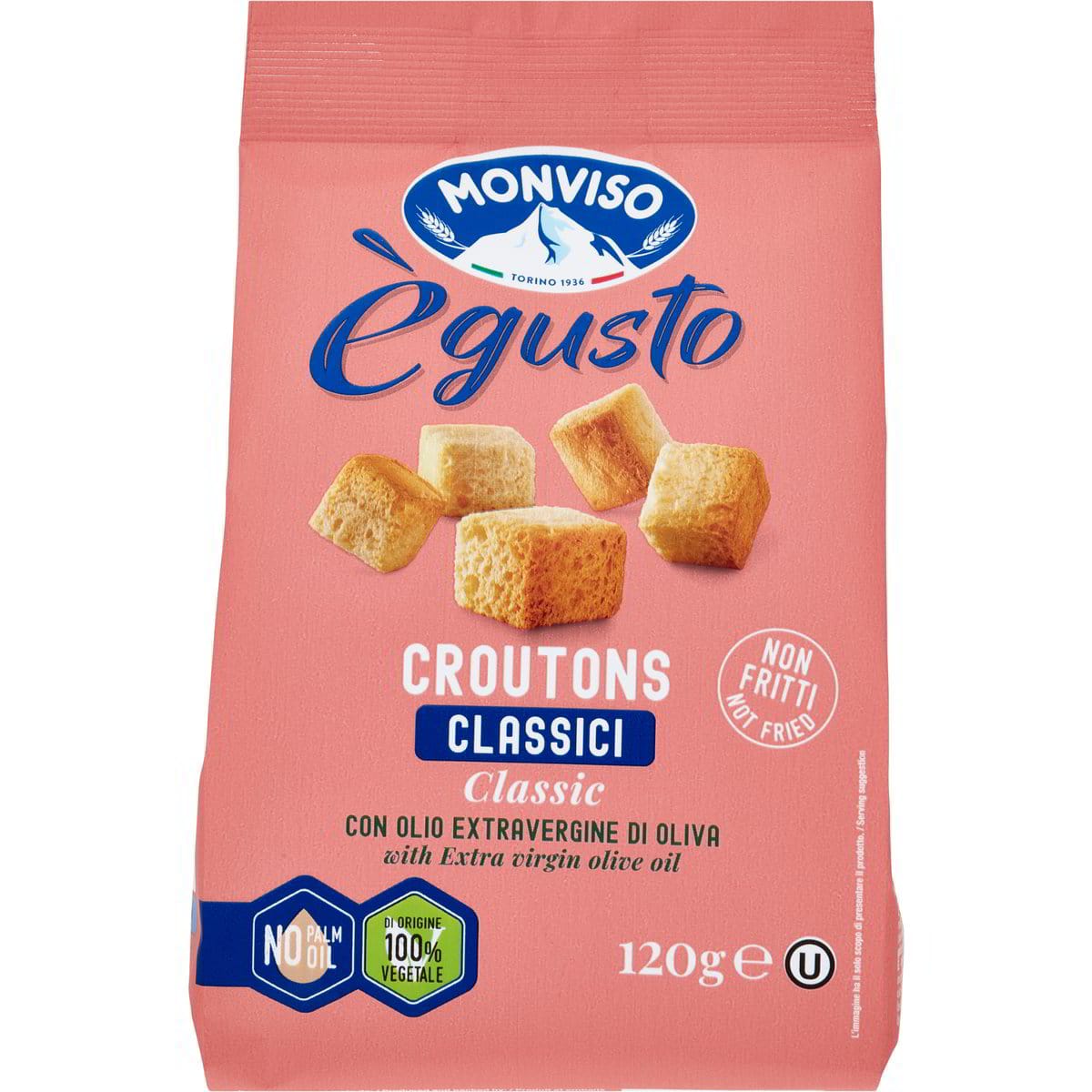 Crutoane Clasice Monviso 120g - Sia Italia