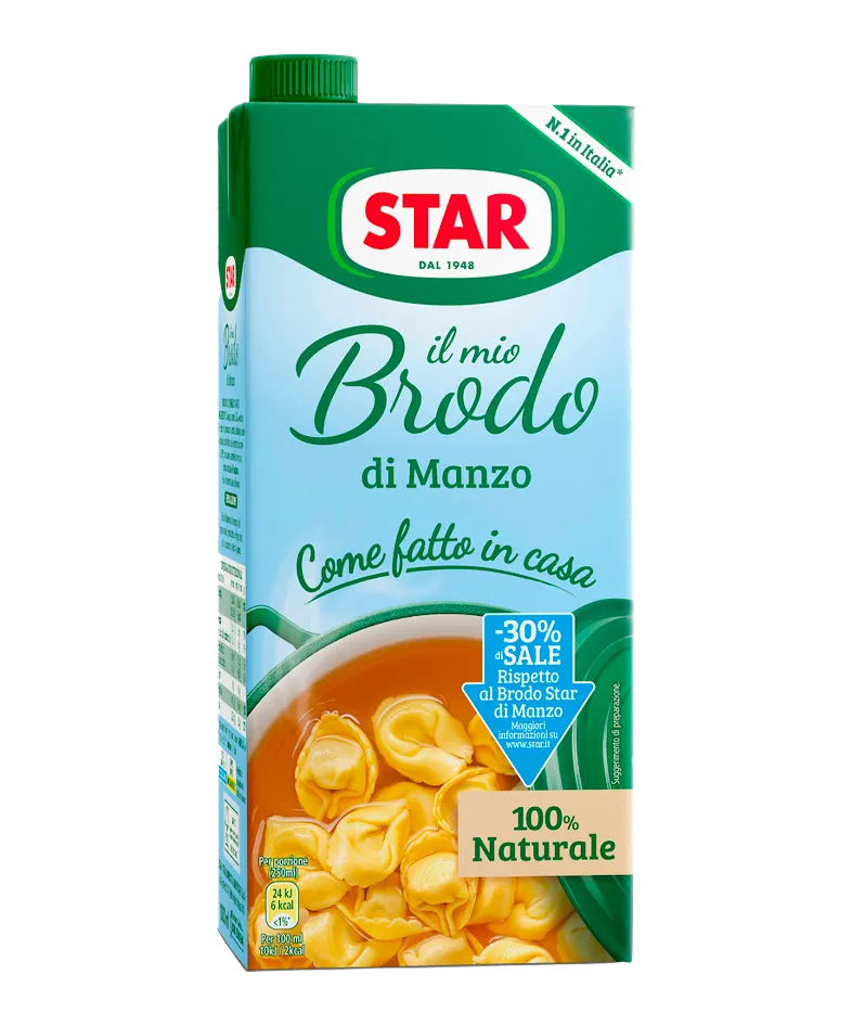 Supa de Vita Star Brodo - 30% sare 1L - Sia Italia